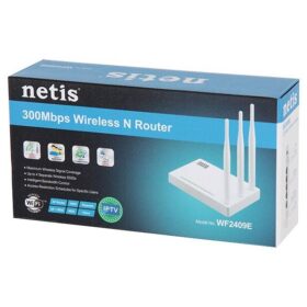 Netis W4 300Mbps Wireless N 4 Antenna Router White - TR Computer